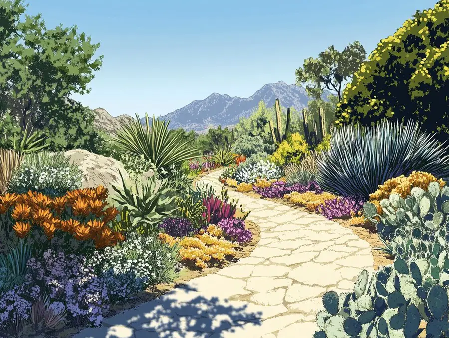 Xeriscaping with Microclimates: Creative Gardens - Xeriscaping Basics